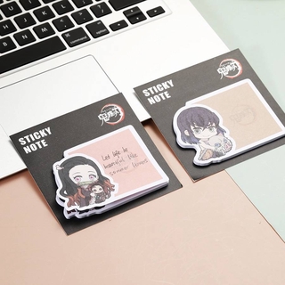 Anime Demon Slayer Kimetsu No Yaiba Memo Pad Message Sticky Notes ...