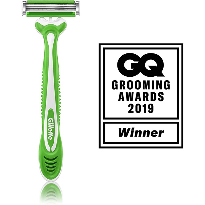 Gillette Sensor Excel Razor Replacement Handle | Shopee Singapore