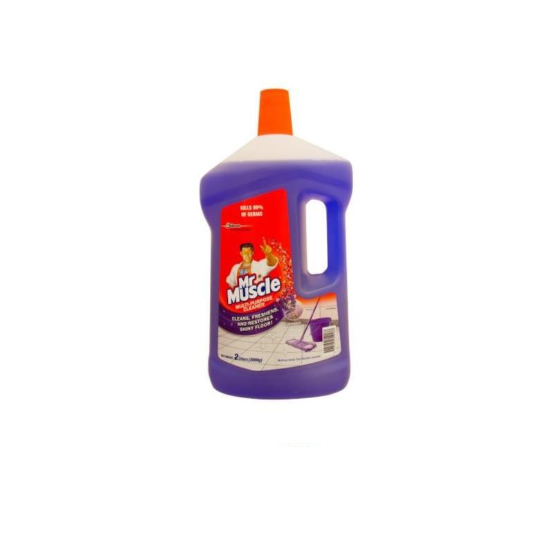 Mr Muscle Multi-Purpose Disinfectant Cleaner Lavender 2L | Shopee Singapore