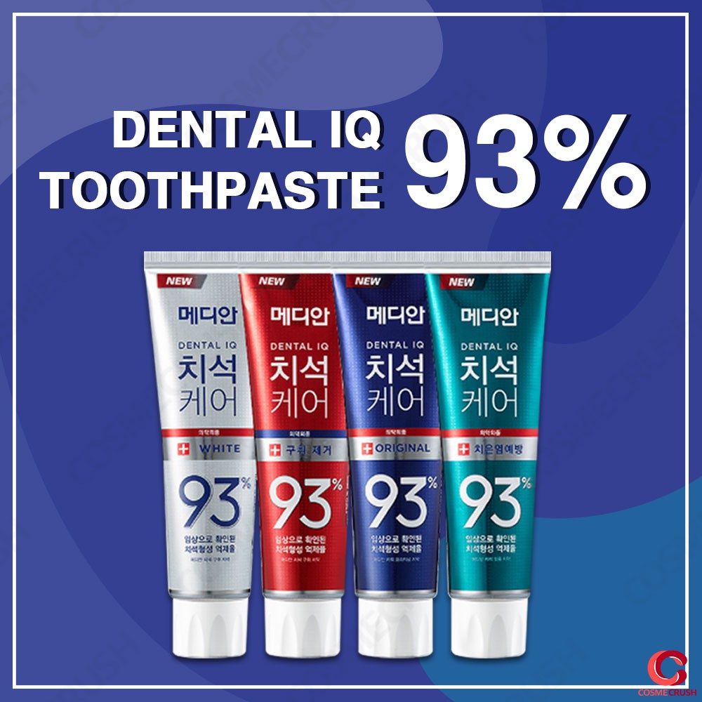 Median Dental IQ 93% Toothpaste 120g | Shopee Singapore