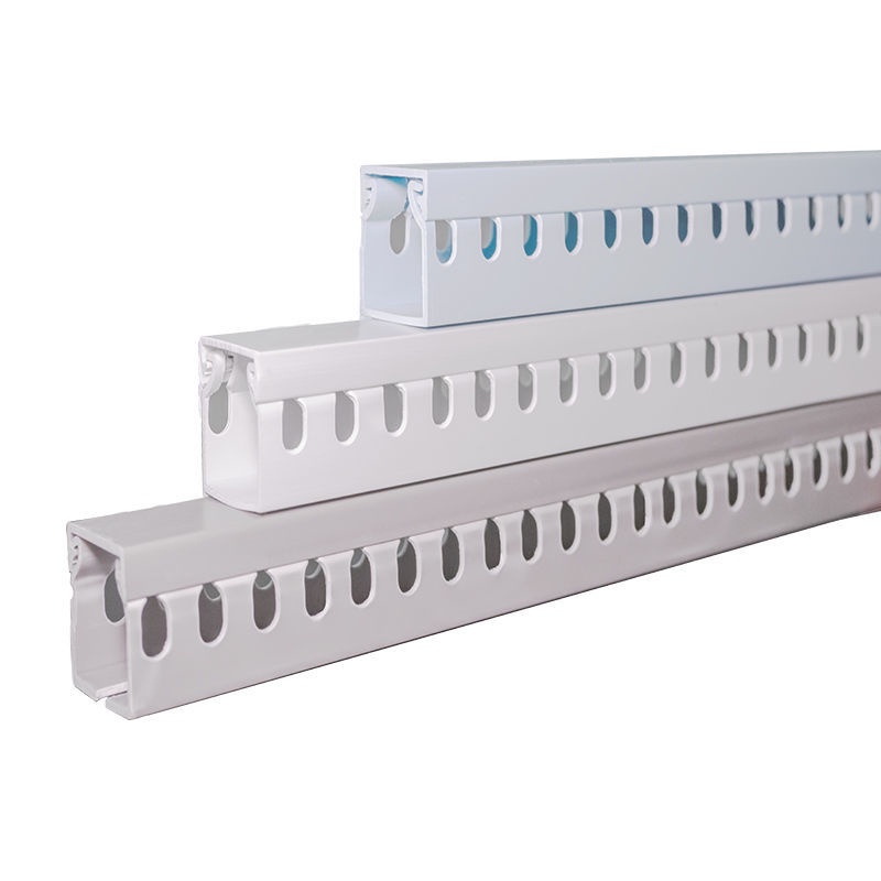 PVC Flame Retardant Trunking Distribution Box Electric Cabinet Trunking ...