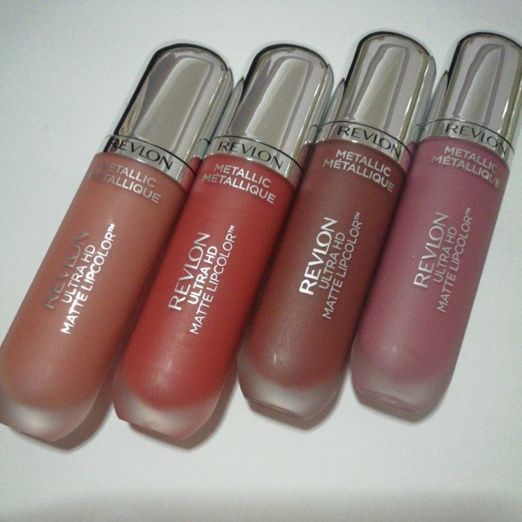 Revlon Ultra HD Matte Lipcolor Metallic Series | Shopee Singapore