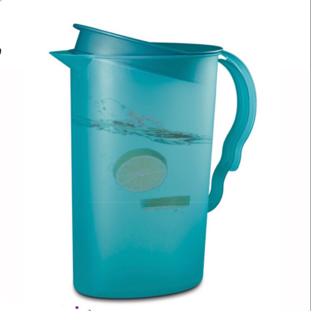Tupperware Turquoise 2.1L Pitcher | Shopee Singapore