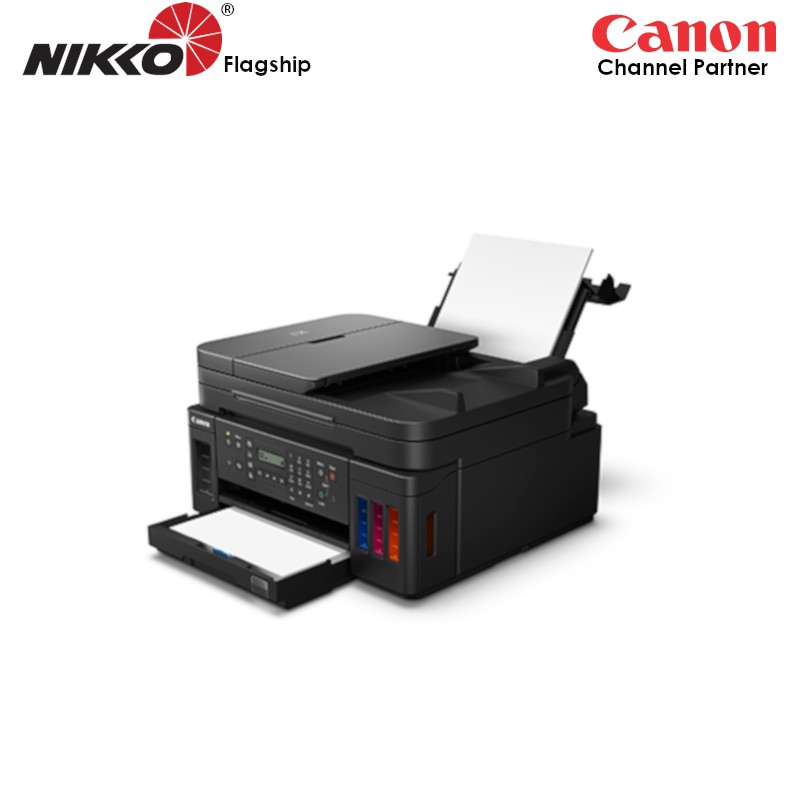 Canon PIXMA G7070 Refillable Ink Tank Wireless All-In-One with Fax ...