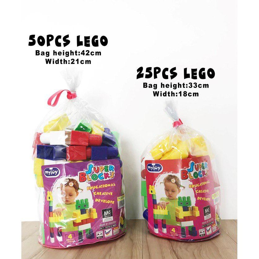 READY STOCK SET SUPER BLOCK LEGO EDUCATION TOYS (BUILDING BLOCKS ...