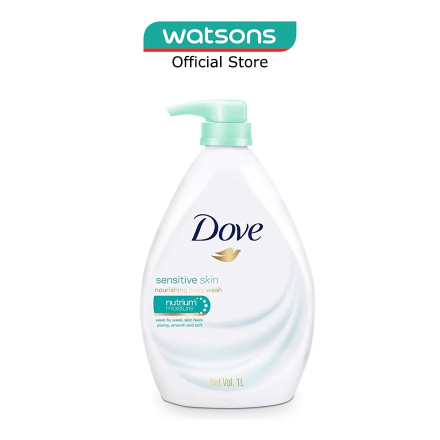 DOVE Nutrium Sensitive Skin Bodywash 1L | Shopee Singapore