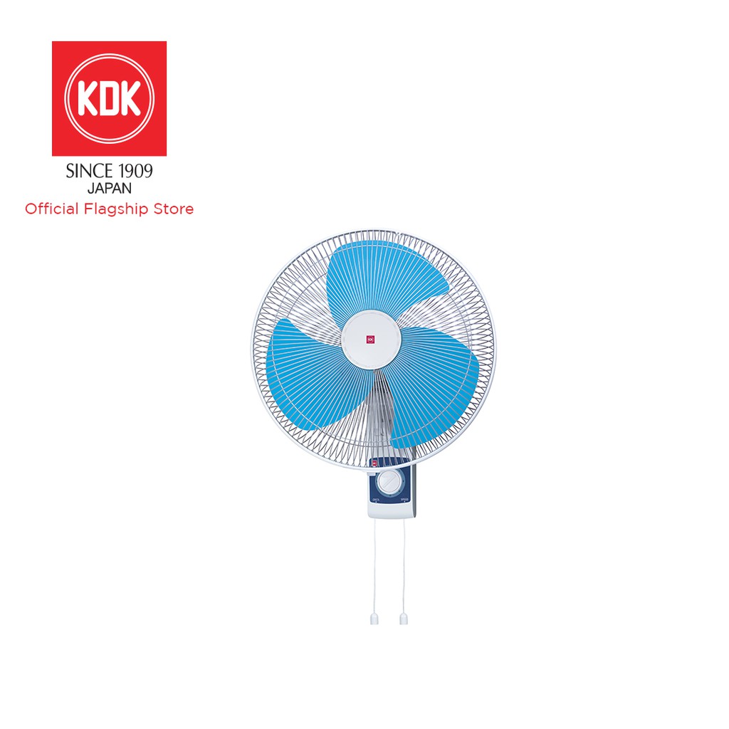KDK M40CS Wall Fan with Pull Switch and 3-Speed | Shopee Singapore