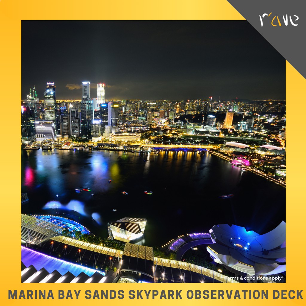 Marina Bay Sands SkyPark Observation Deck Ticket | Shopee Singapore