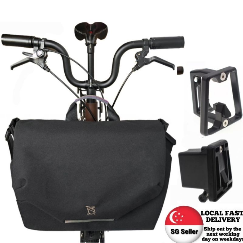Bicycle Bag Front Block Messenger Laptop Carrier Foldies Brompton Pikes Paikesi 3sixty Cruis ...
