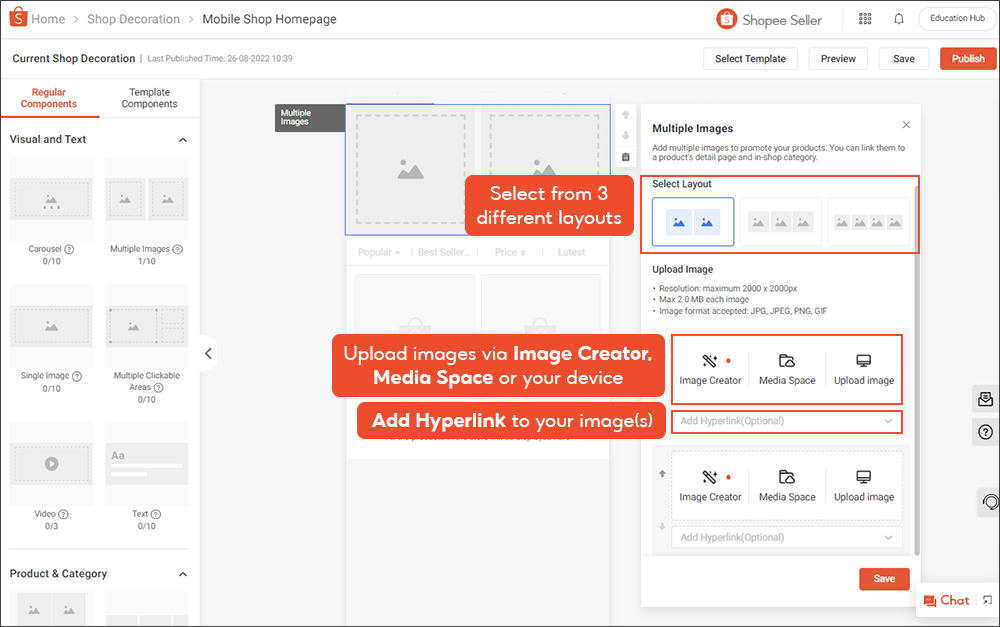 Basic Shop Decoration | Shopee SG Seller Education Hub