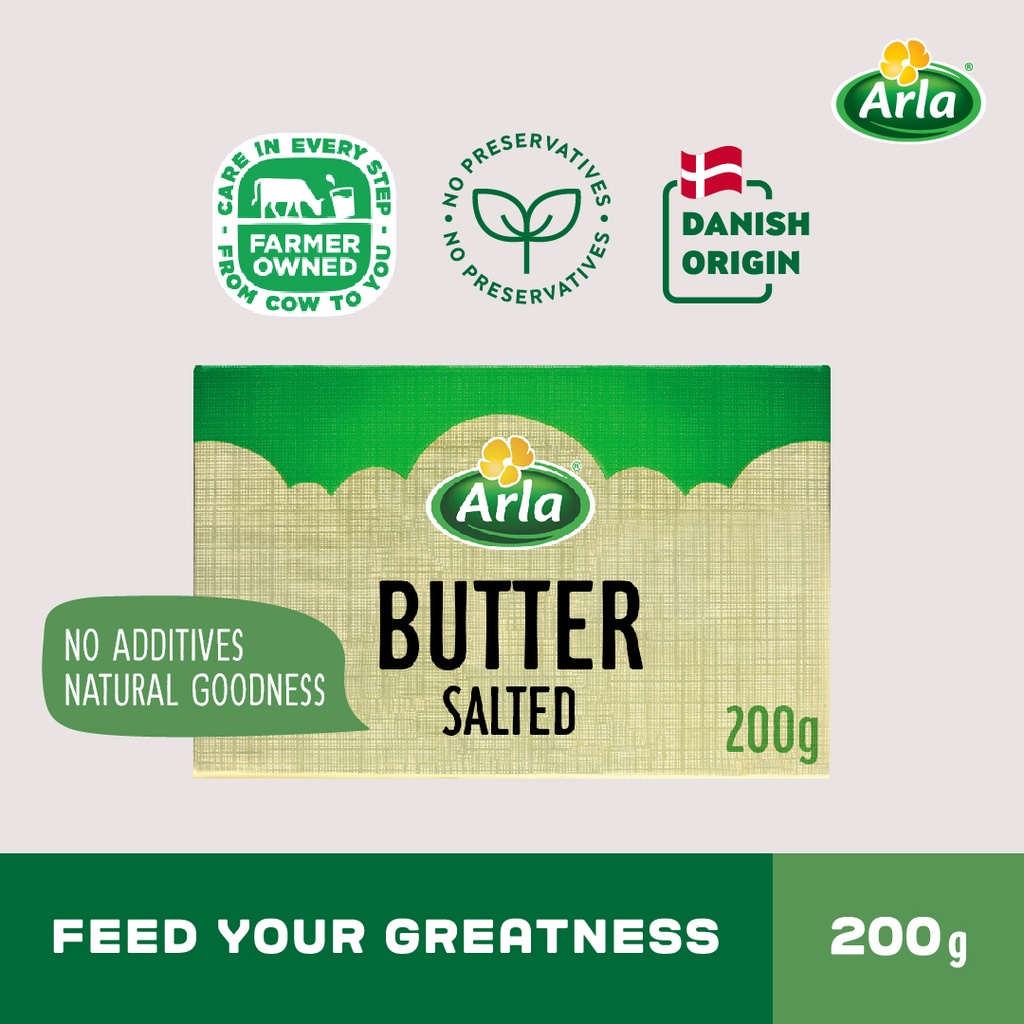 Arla Salted Butter 200g | Shopee Singapore