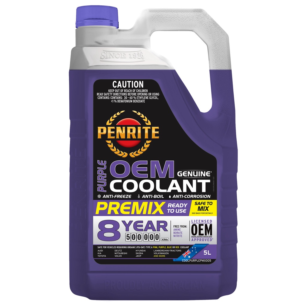 PENRITE PURPLE OEM COOLANT PREMIX 5L | Shopee Singapore
