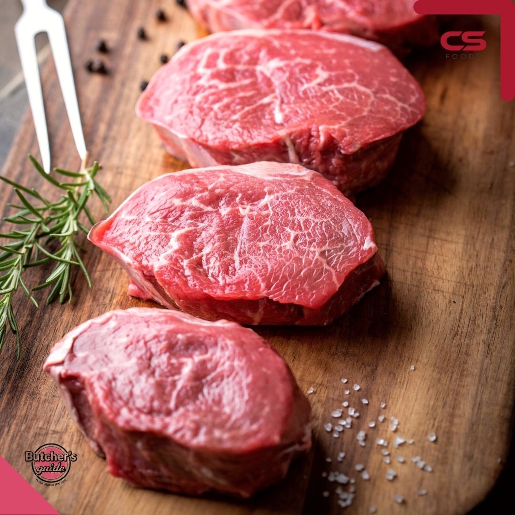 [Butcher's Guide] Chilled Beef Tenderloin Steak / Free Range / Grass ...