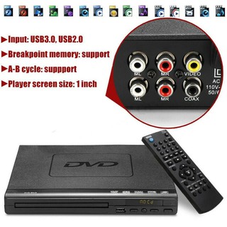 Portable DVD player DVD player HD home vcd disc player | Shopee Singapore