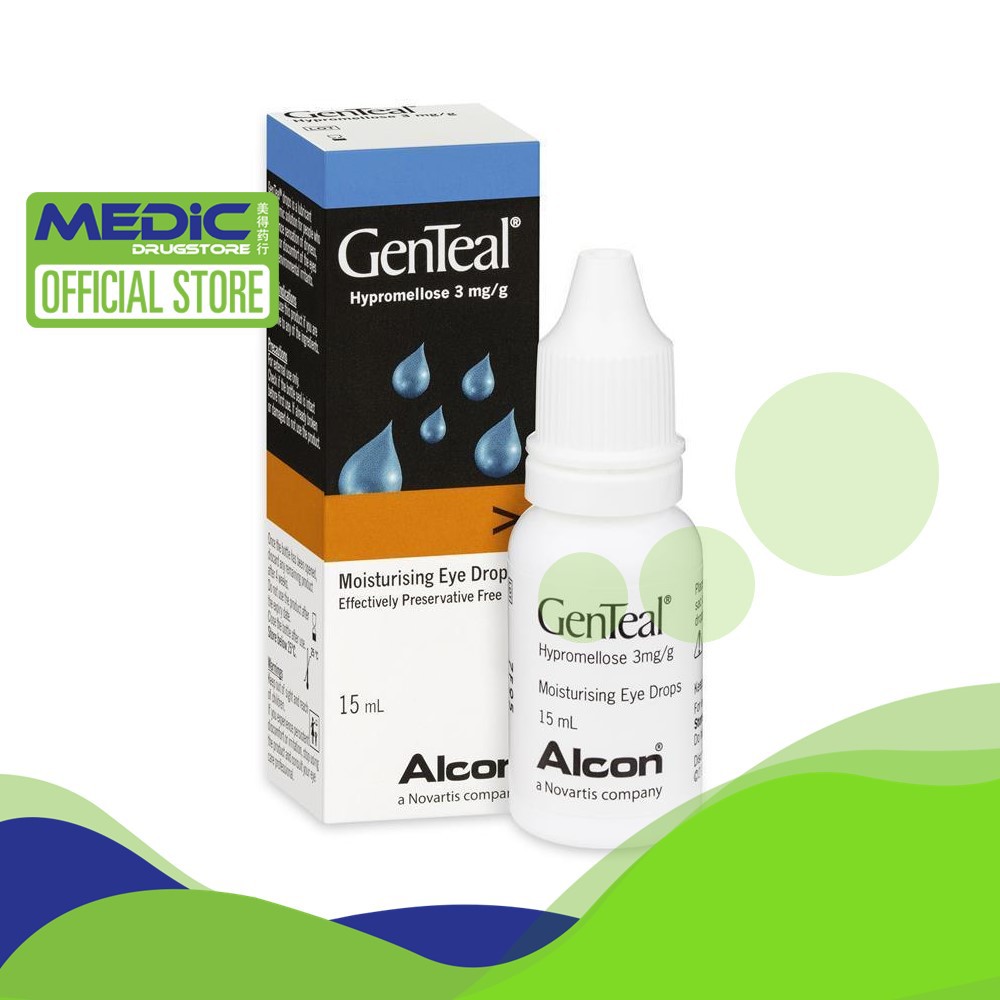 [Bundle of 3] Alcon GenTeal Lubricant Eye Drops 10ml - By Medic ...