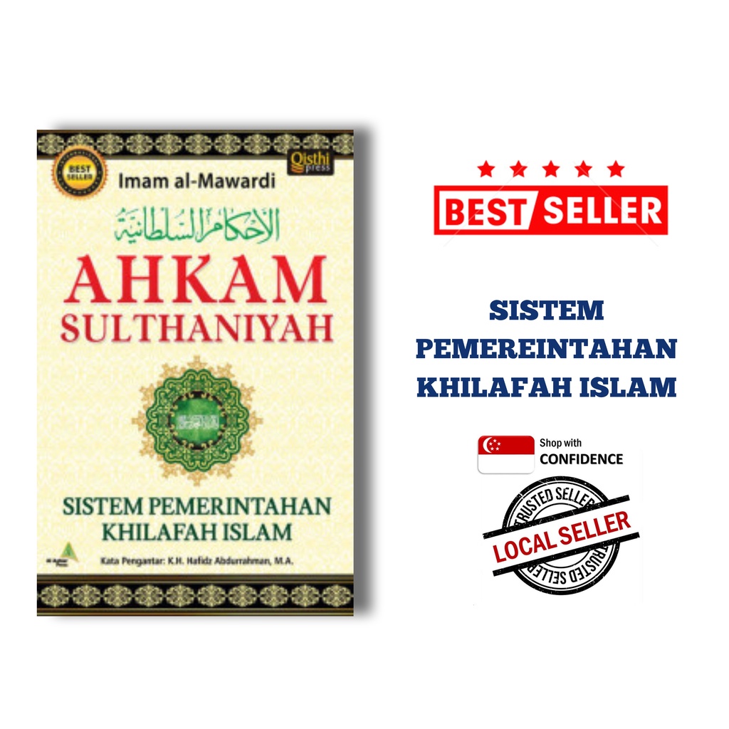Ahkam Sulthaniyah - Sistem pemerintahan khilafah islam (Imam Al Mawardi) | Shopee Singapore
