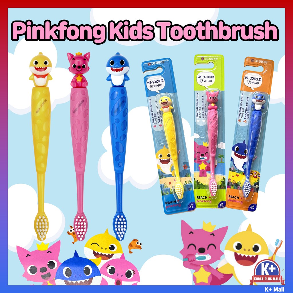 ️Ready Stock ️ [Pinkfong] Kids Toothbrush/ Children's Toothbrush ...