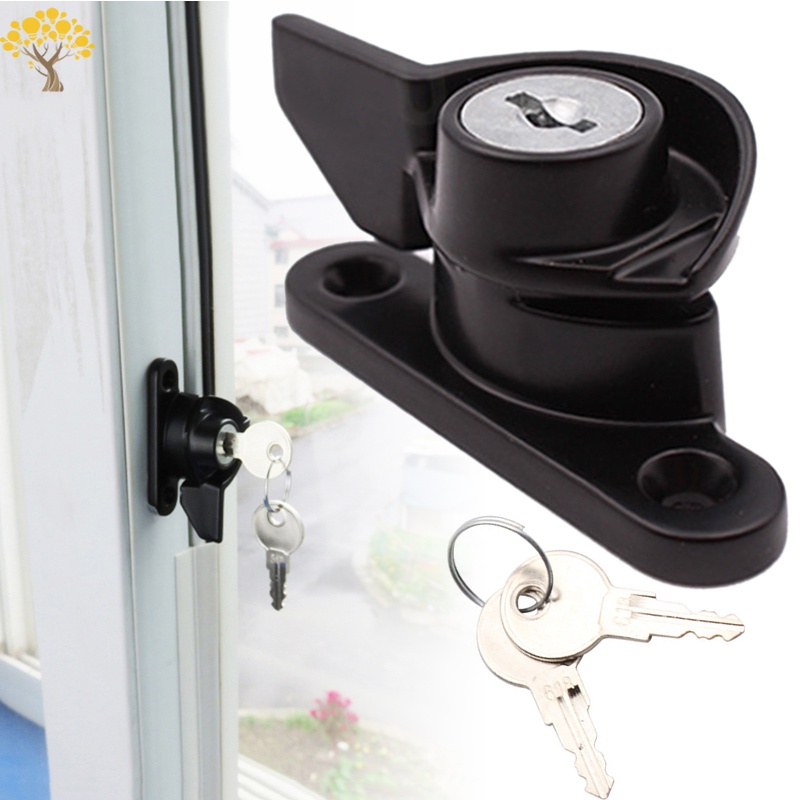 Sliding Window Door Crescent Lock with Key Special Safety Design Zinc ...