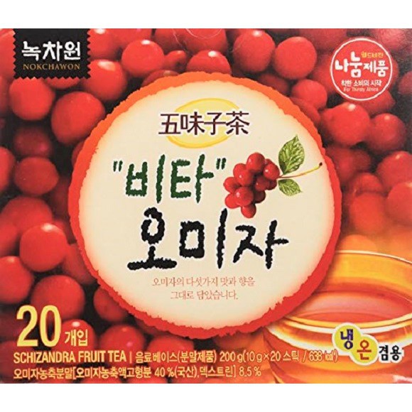Nokchawon Vita Schizandra Fruit Tea 10Gx20T (08117) | Shopee Singapore