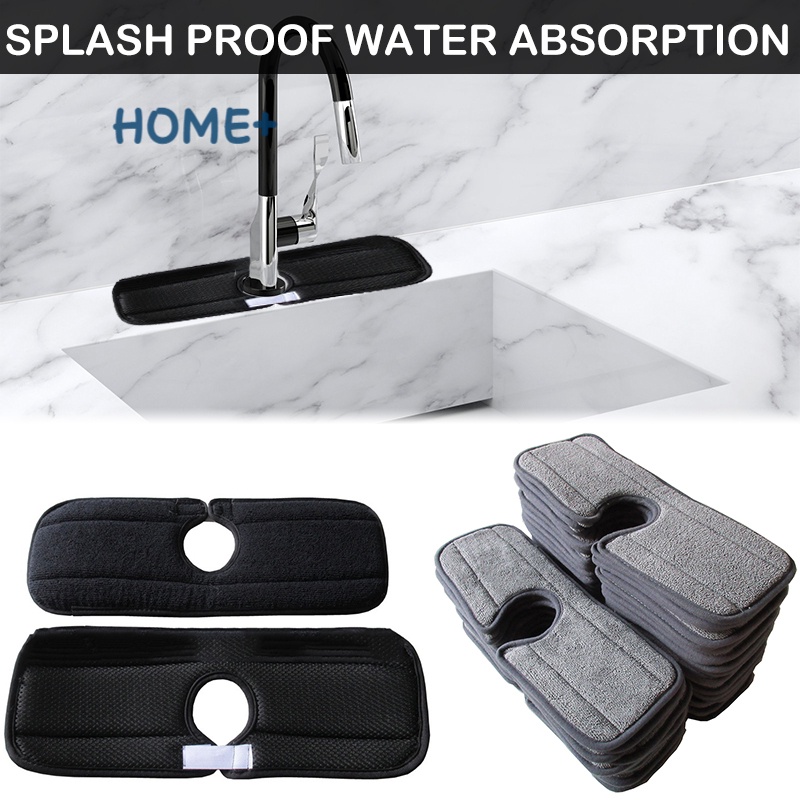 Ts Faucet Absorbent Mat Washable Water Catcher Microfiber Protector ...