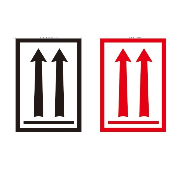 [SG] IATA DGR Package Orientation This End Up Labels - Arrow Labels 7 ...