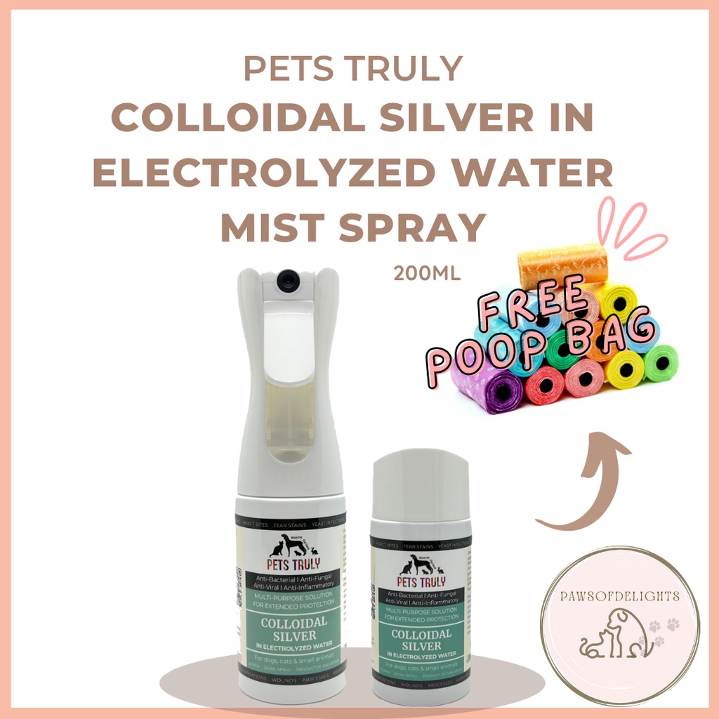 [INSTOCK]Pets Truly Colloidal Silver in Electrolyzed Water 200ML ...
