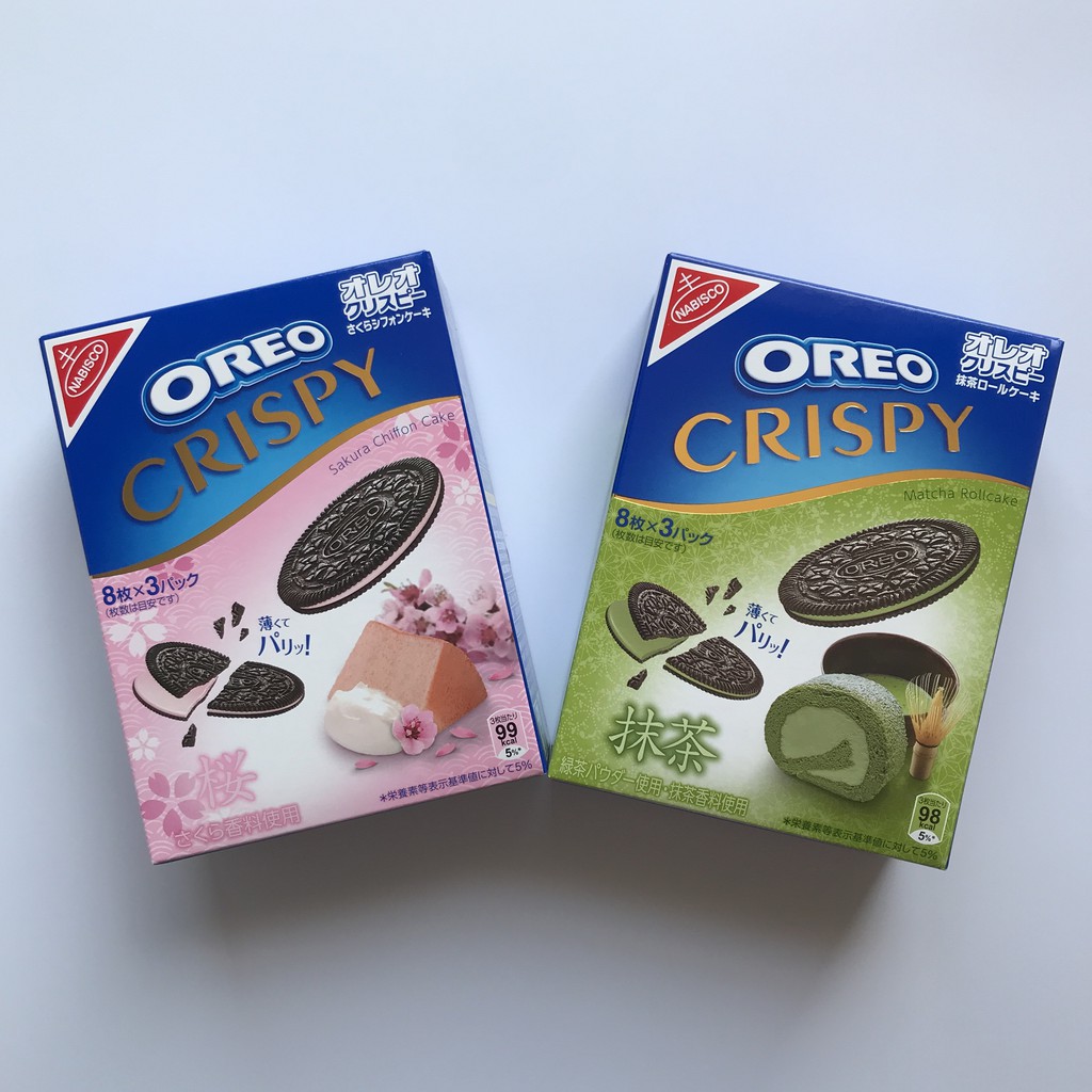 Japanese Taste Mondelies OREO CRISPY Sakura / Matcha 154g (1box ...