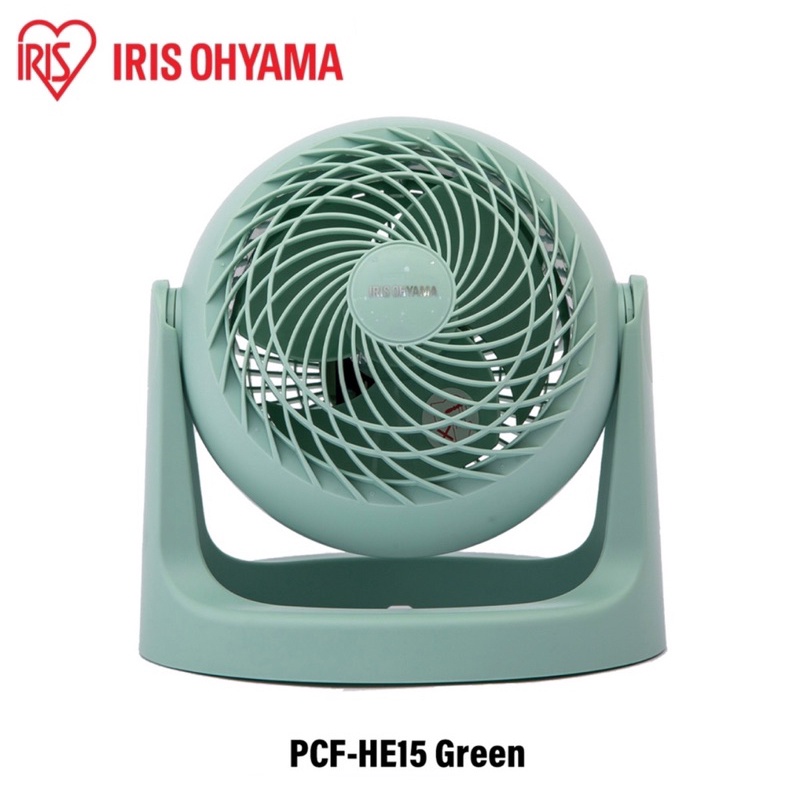 IRIS Ohyama PCF-HE15 Compact 6" Circulator Fixed type, Green | Shopee Singapore