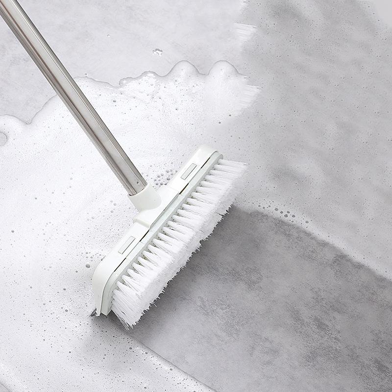 【SG Ready Stock】Two In One Scrub Brush Squeeze Mop Bathroom Floor Wiper ...