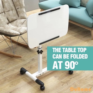 YSSH Foldable Laptop Table Small Foldable Table With Wheels Side Table ...
