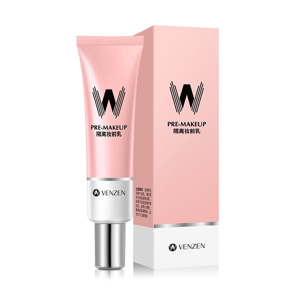 Venzen Pink Pre Makeup Cream 30g/Hydrating Refreshing Cream/Face Primer ...