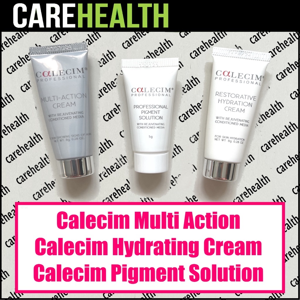 Calecim Multi Action 8g / Hydration Cream 5g ( Mini Size) | Shopee ...