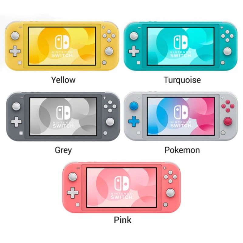 Nintendo Switch Lite With Free Tempered Glass (1 Year Seller Warranty ...