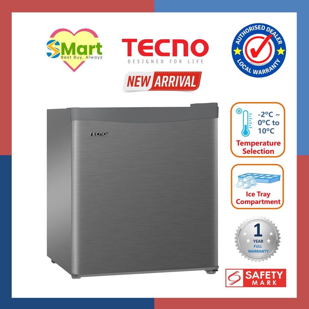 Tecno 47L Mini Bar Fridge [TFR 48V2] | Shopee Singapore