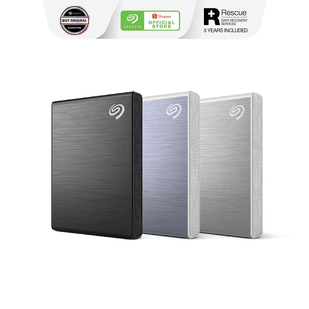 Seagate NEW One Touch External SSD / Solid State Drive / USB-C / USB3.0 ...