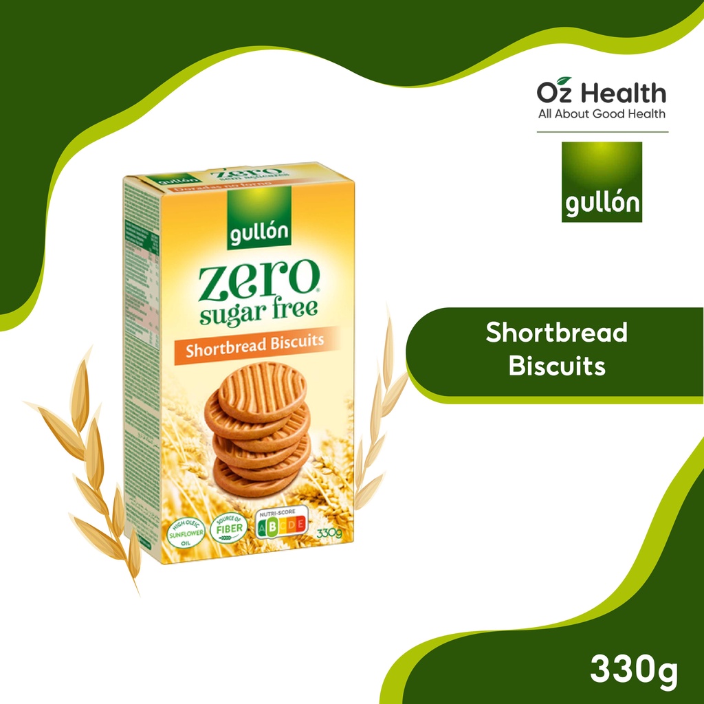 Gullon Zero Sugar Free Shortbread Biscuits | 330g | Shopee Singapore