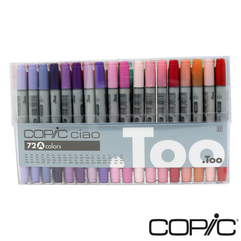 Copic 72pcs Ciao Set (21704019072XX) | Shopee Singapore