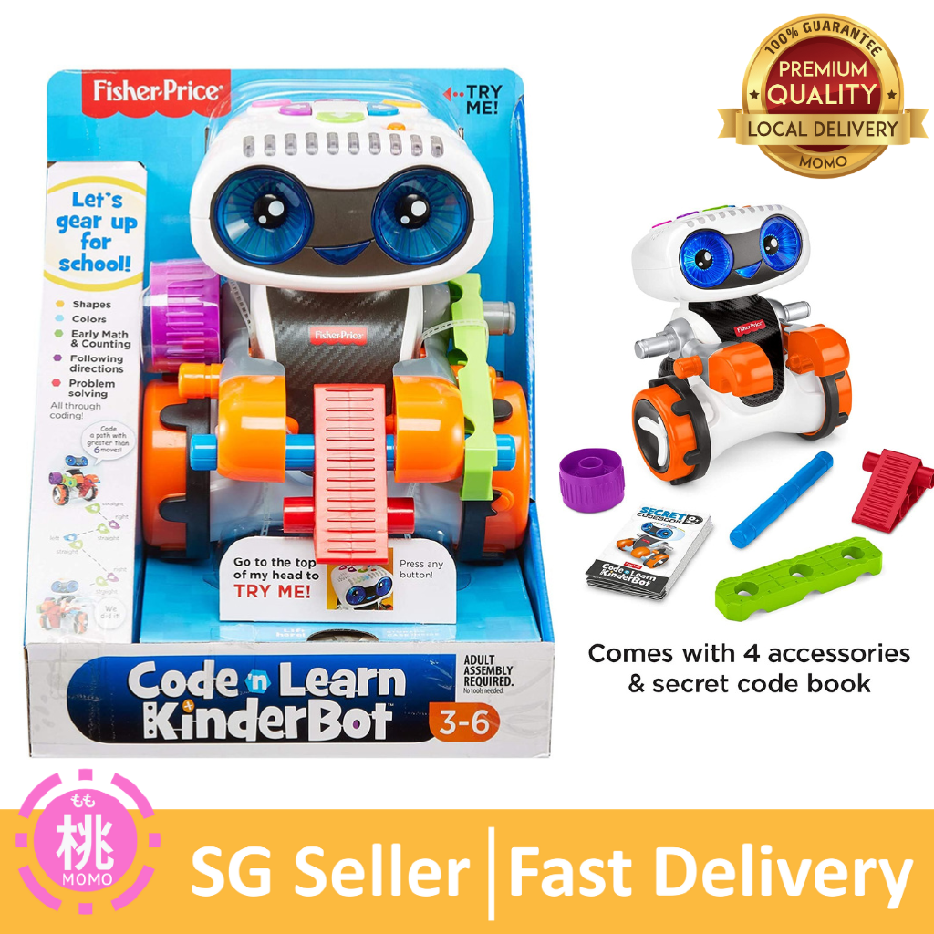 Fisher Price Code and Learn Kinderbot | Shopee Singapore