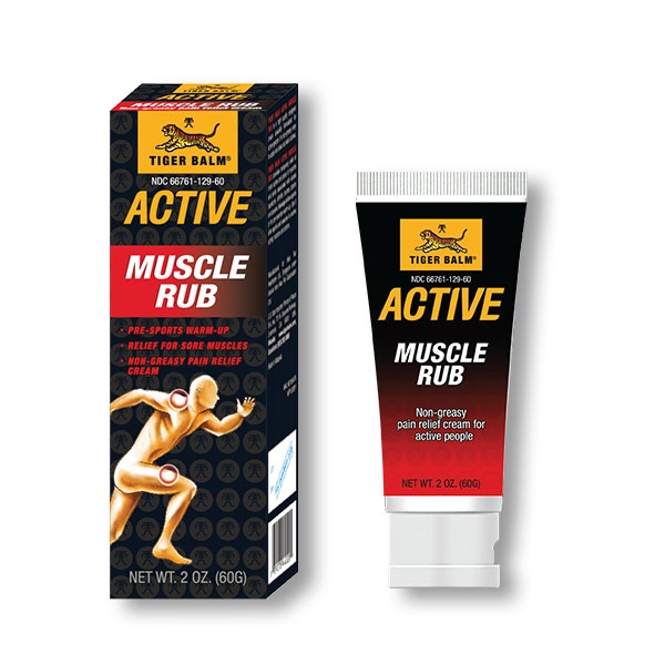 Tiger Balm Active Muscle Rub, 60g | Shopee Singapore
