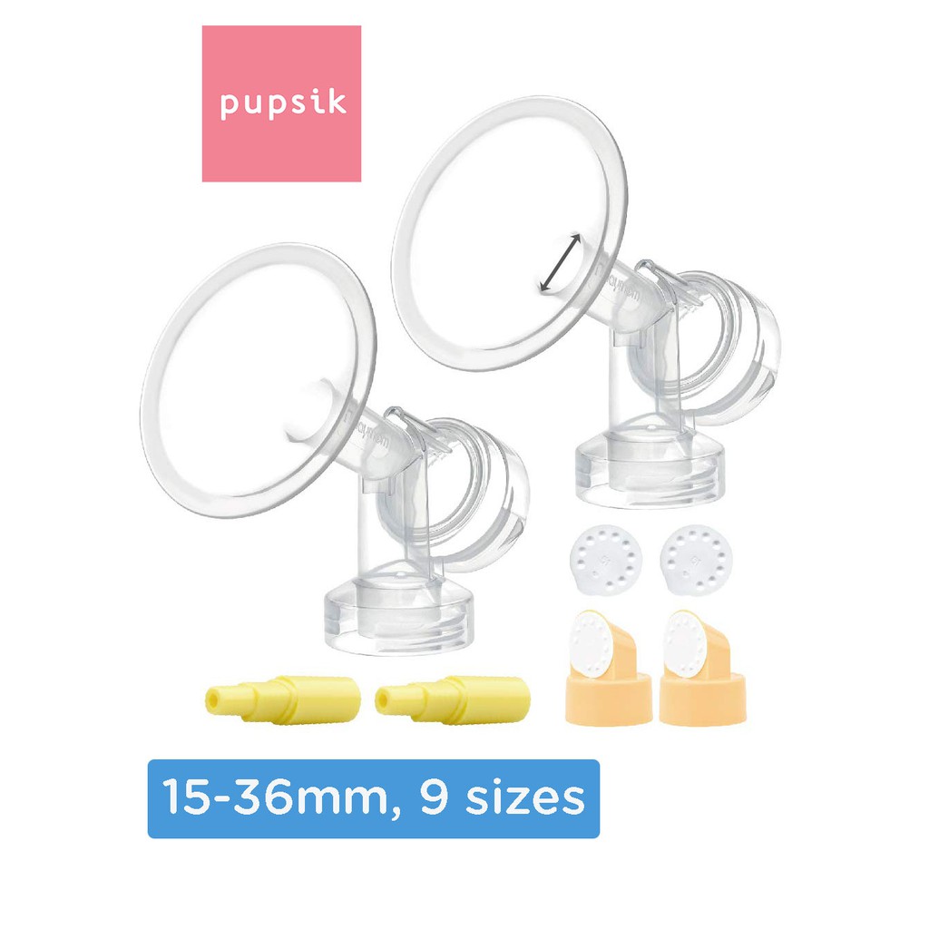 Maymom Flange for Spectra with Valve & Membrane (Narrow-Neck), 1pc (9 ...