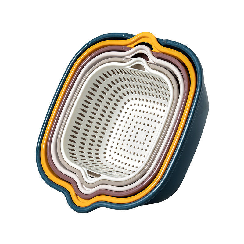 【Ready stock】2-in-1 kitchen Strainer/ Sink Strainer Drain Basket ...