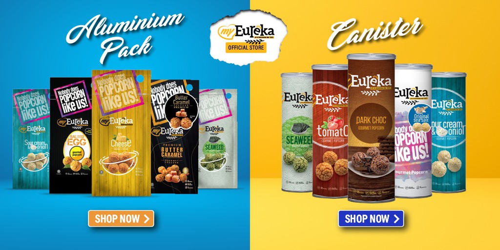 Eureka Popcorn Official Store, Online Shop Mar 2023 | Shopee Singapore