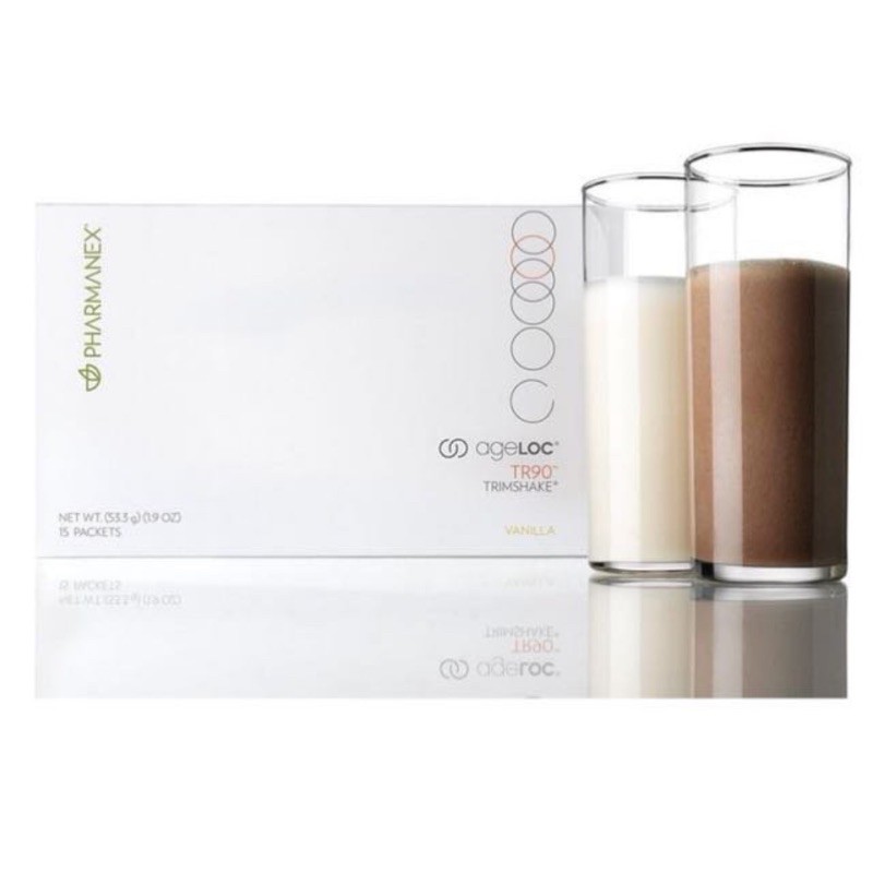 ageloc Nuskin TR90 Trimshake Vanilla / Chocolate / Greenshake Pharmanex ...