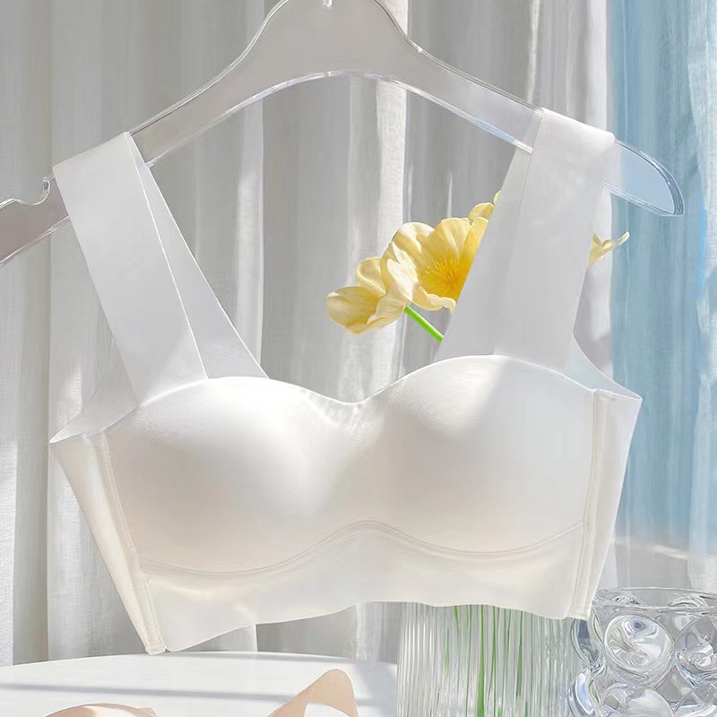 Sports Seamless Underwear Women Small Breasts Gathered Thin Style Girls ...