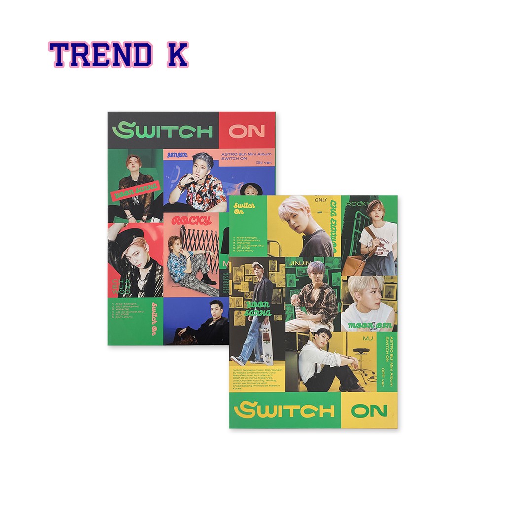 ASTRO - 8th Mini Album [SWITCH ON] - Bubble Store