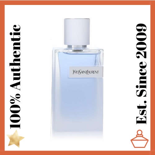 YSL Y Eau Fraiche for Men (100ml) Yves Saint Laurent Blue | Shopee ...