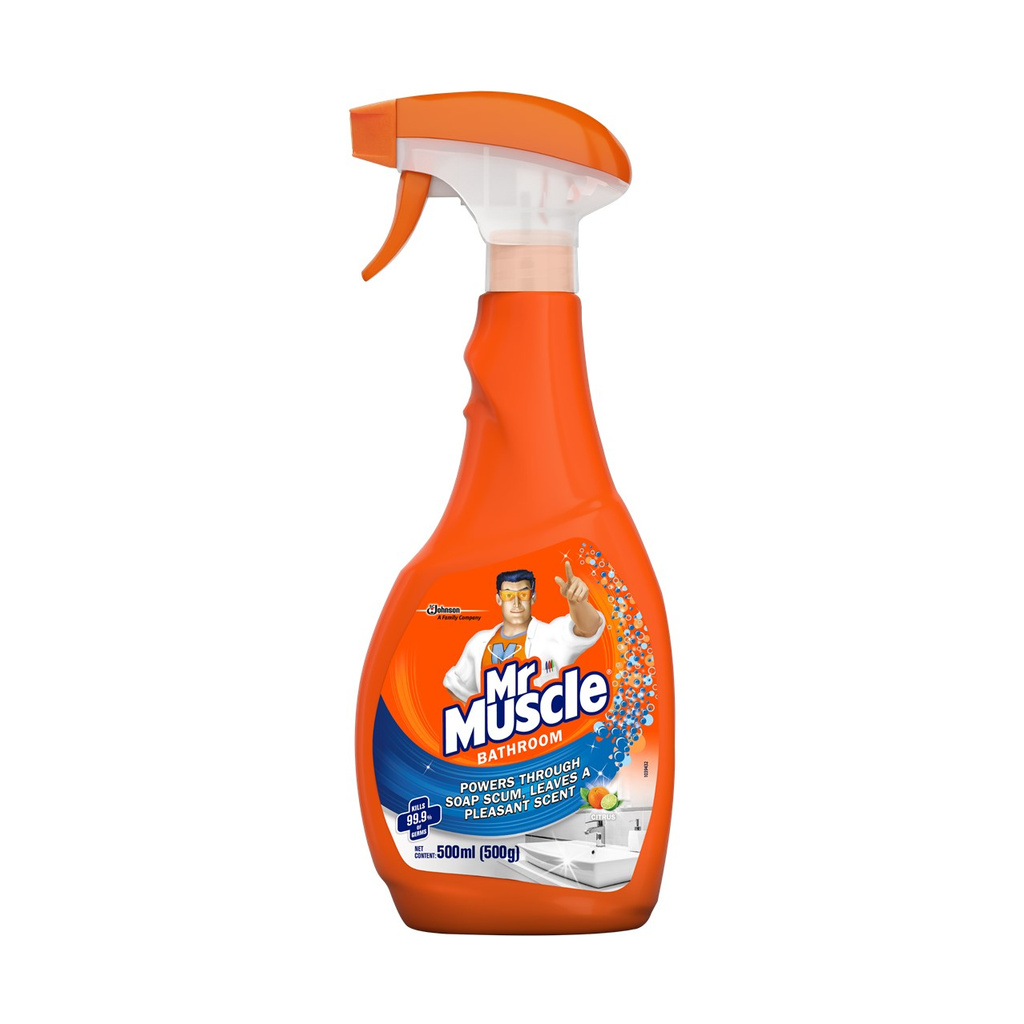 Mr Muscle Bathroom 5In1 Cleaner 500Ml | Shopee Singapore