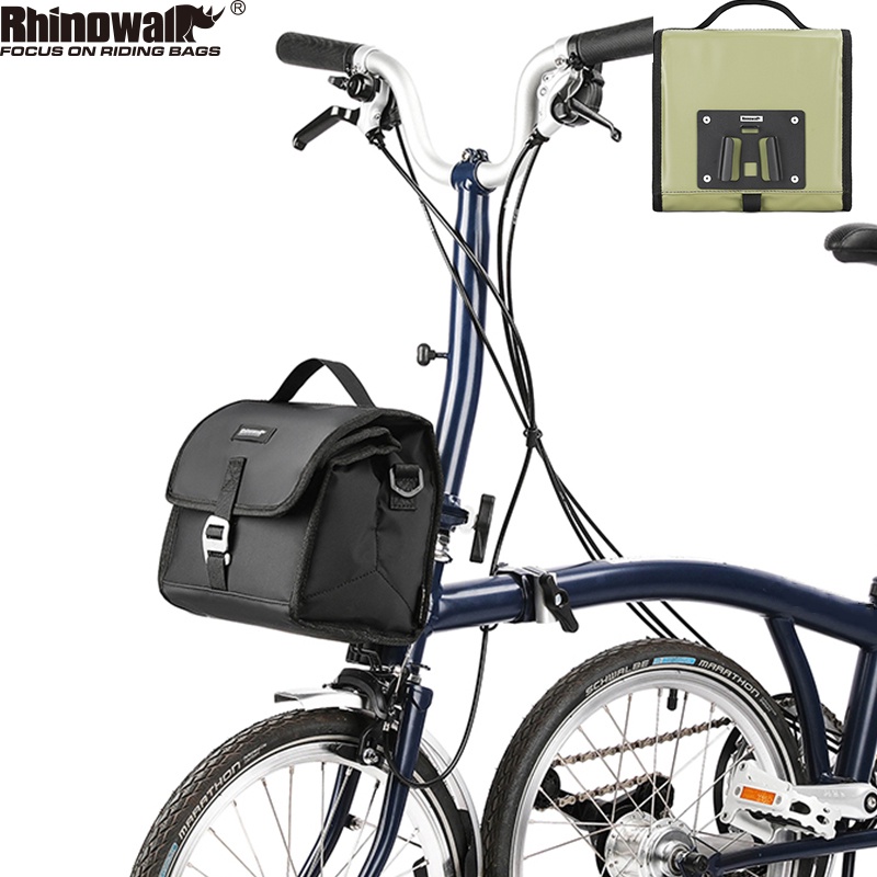Rhinowalk Folding bike front block Bag for Brompton bike waterproof ...