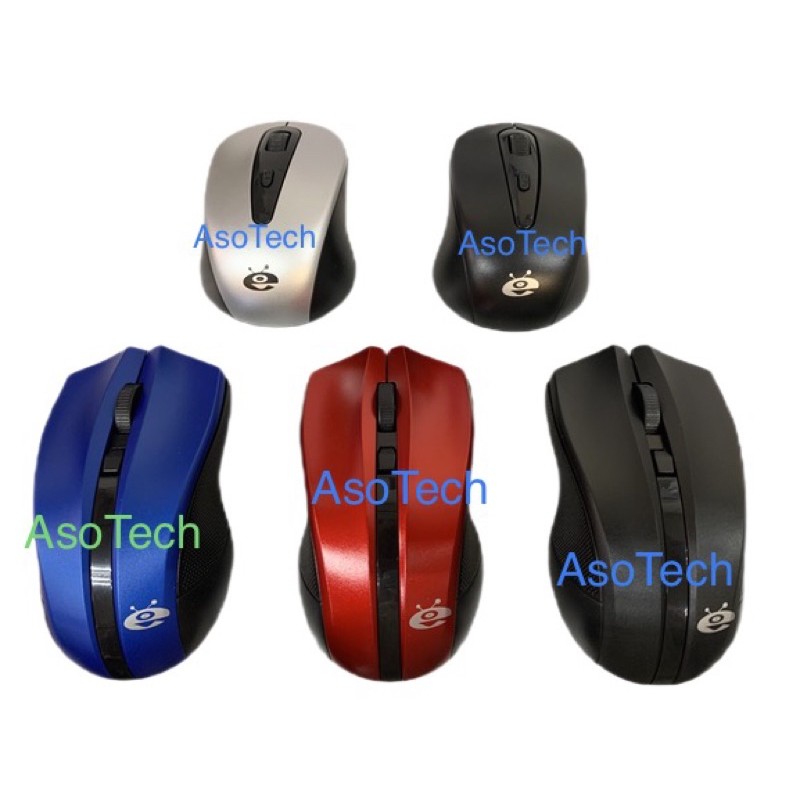 Wireless Optical Mouse 2.4GHz with USB Receiver | Shopee Singapore