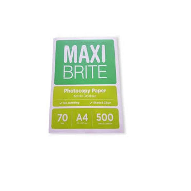 Contemporary MAXI Paper HVS/Photocopy A4 70gr-1 ream500 Sheets ...